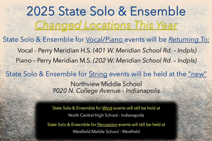 ISSMA - Indiana State School Music Association